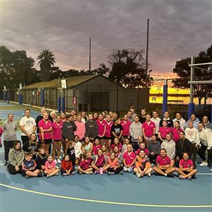 BCNA Pink Sports Day - Barmera Netball Club